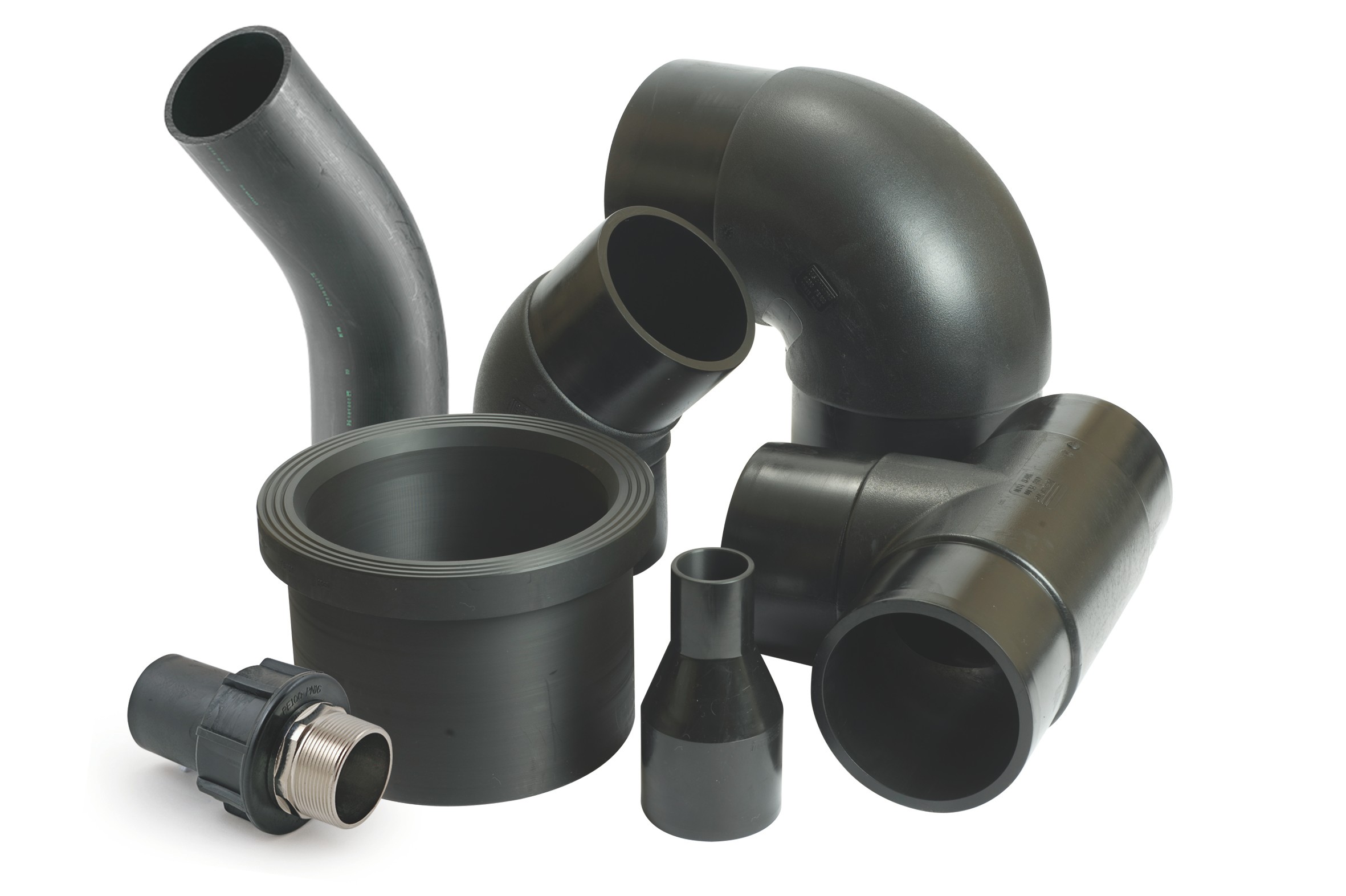 Vamzdžių iš PE 100 ir PE 100-RC jungtys | Pipelife